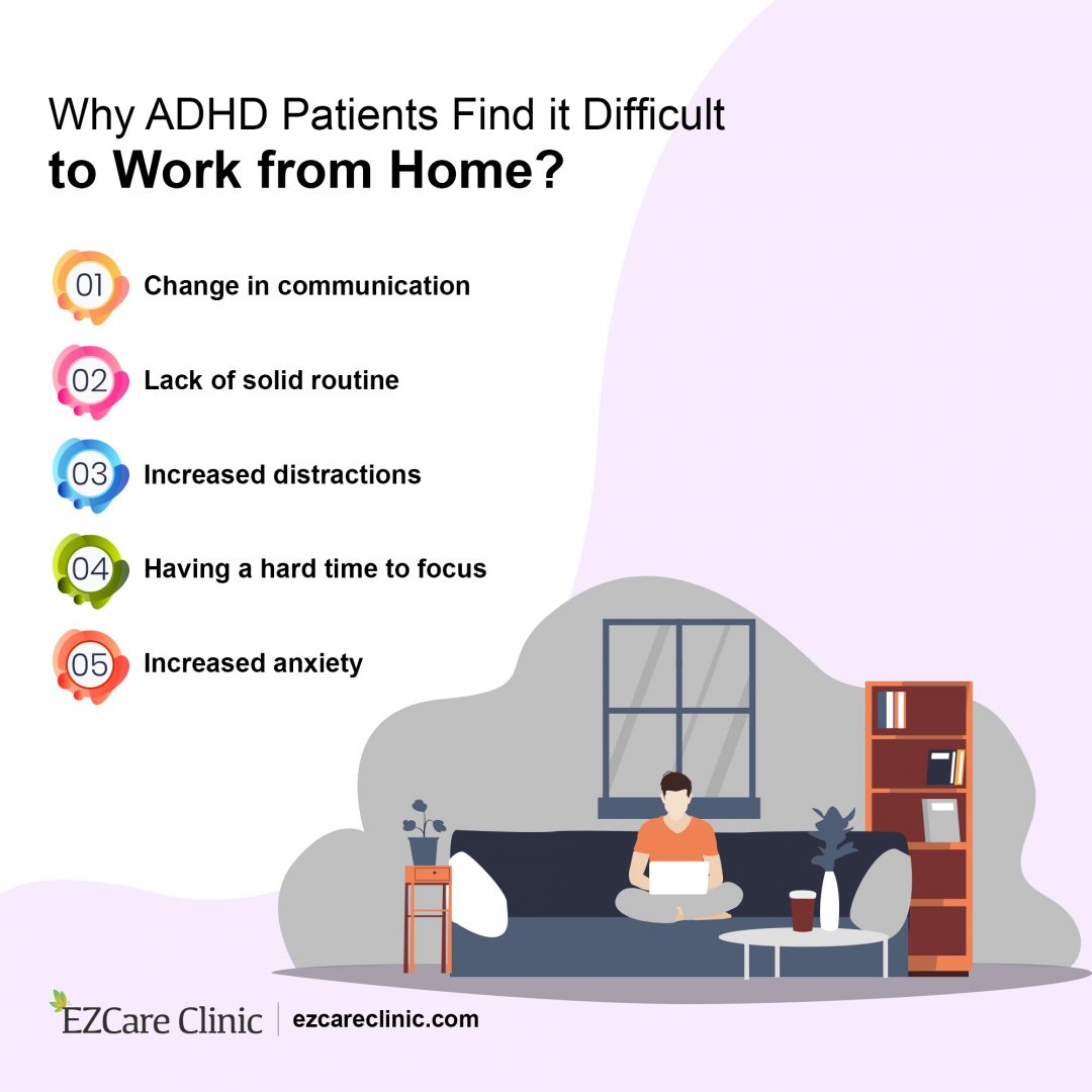 Managing Work Effectively from Home: Tips for ADHD Patients - MEDvidi