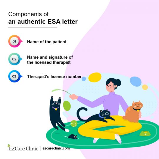 The Benefits of Getting an ESA Letter from EzCare Clinic - MEDvidi