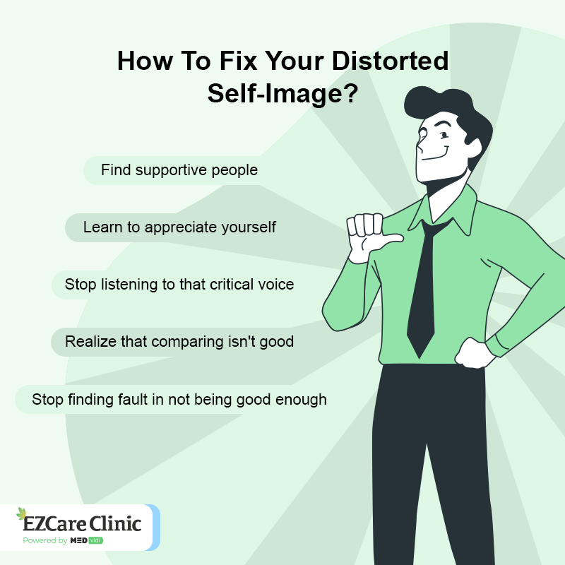 Distorted Self-Image: Causes, Symptoms, and Treatment - EZCare Clinic